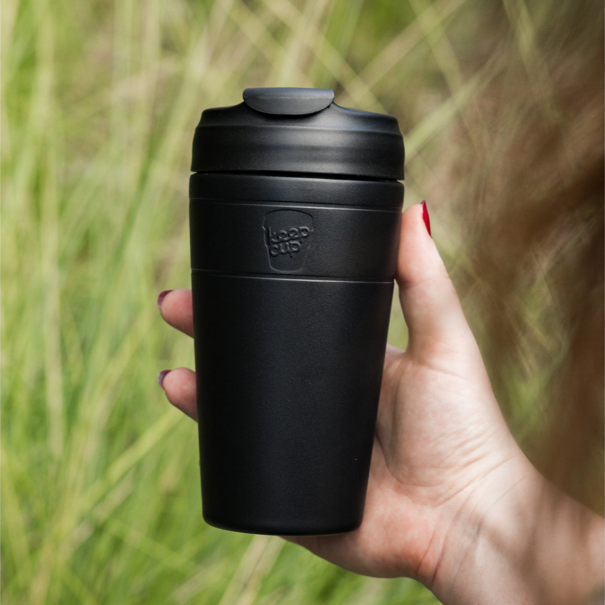 KeepCup Commuter L 16oz Black | Coffee To-Go Mug