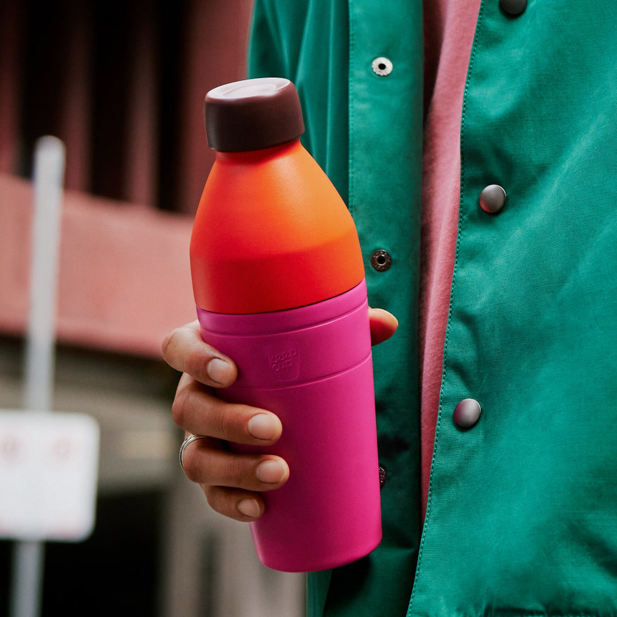 KeepCup Helix Bottle Pink Orange 660ml